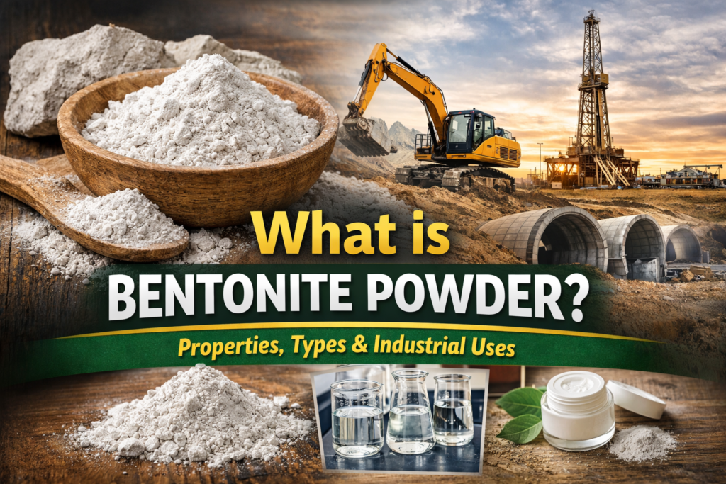 What is Bentonite Powder? Properties, Types & Industrial Uses Explained ...