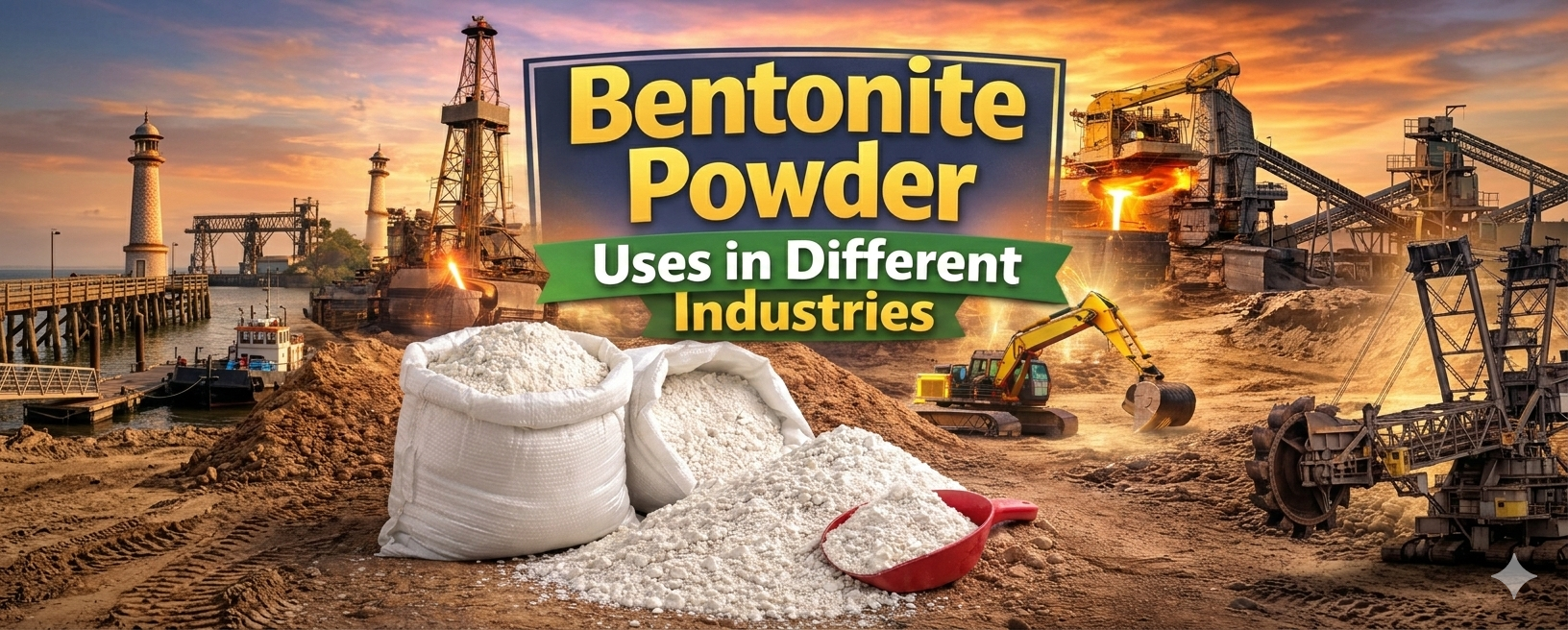 Bentonite Powder Uses in Different Industries – Complete Industrial ...